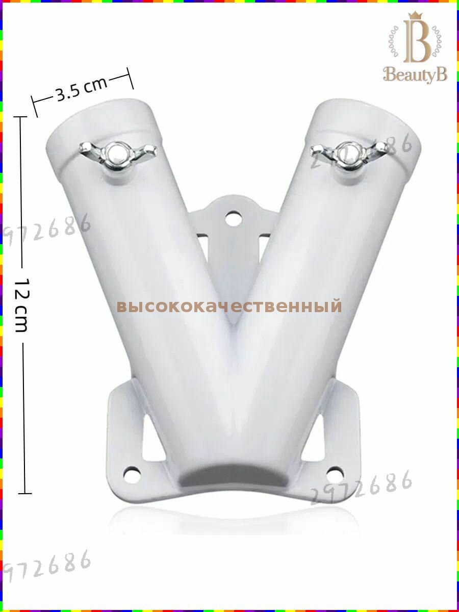 Фасадный двойной кронштейн для флагов