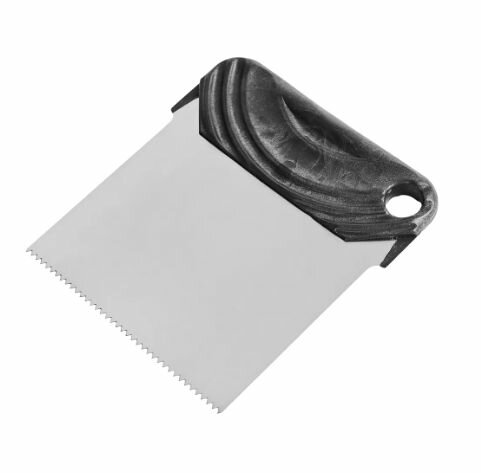 Шпатель зубчатый для клея Интек 10110-100-004 100 мм, нержавеющая сталь, зуб S3