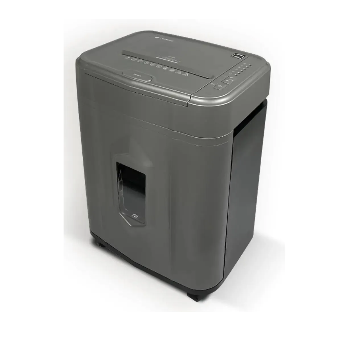 Уничтожитель бумаг Heleos АП23-5 (с автоподачей, P-5, 1.9х12 мм, 145 лист. одновременно) серый