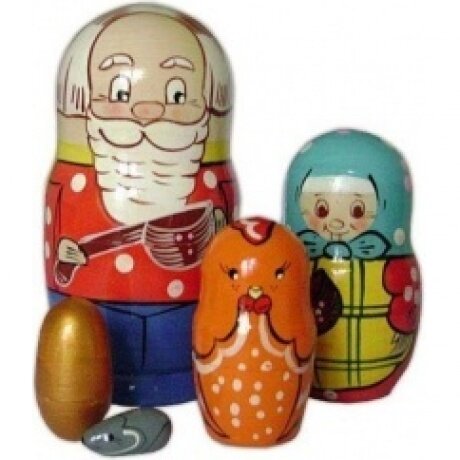 Матрешка Бэмби Курочка Ряба Р-45/743