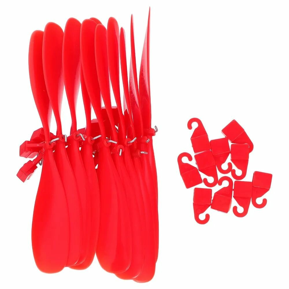 Легкие пропеллеры для авиамоделей с точной обработкой, 10 комплектов для юных исследователей