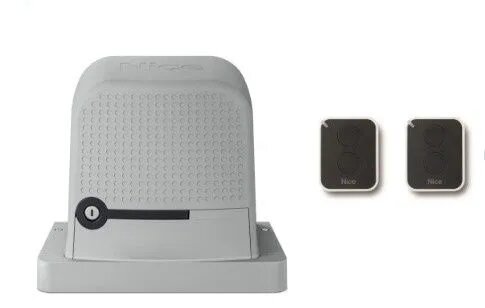 Nice ROBO600KLT комплект привода для откатных ворот, вес створки ворот до 600кг (привод, пульты 2шт.)