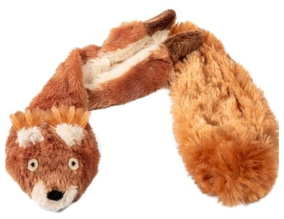 Игрушка для собак Gigwi Dog Toys Белка с 2-мя пищалками 61 см. без набивки