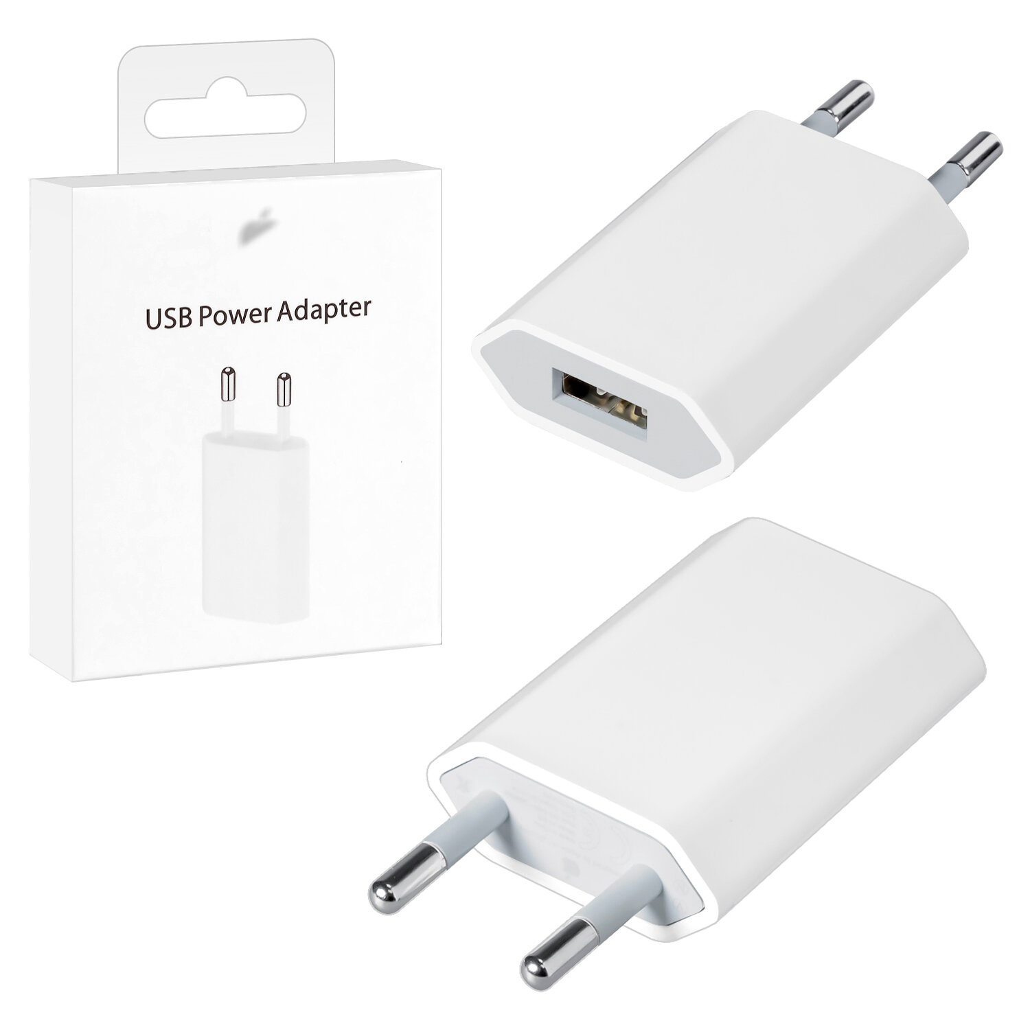 Переходник СЗУ на USB 1000Mah 4G mini под оригинал