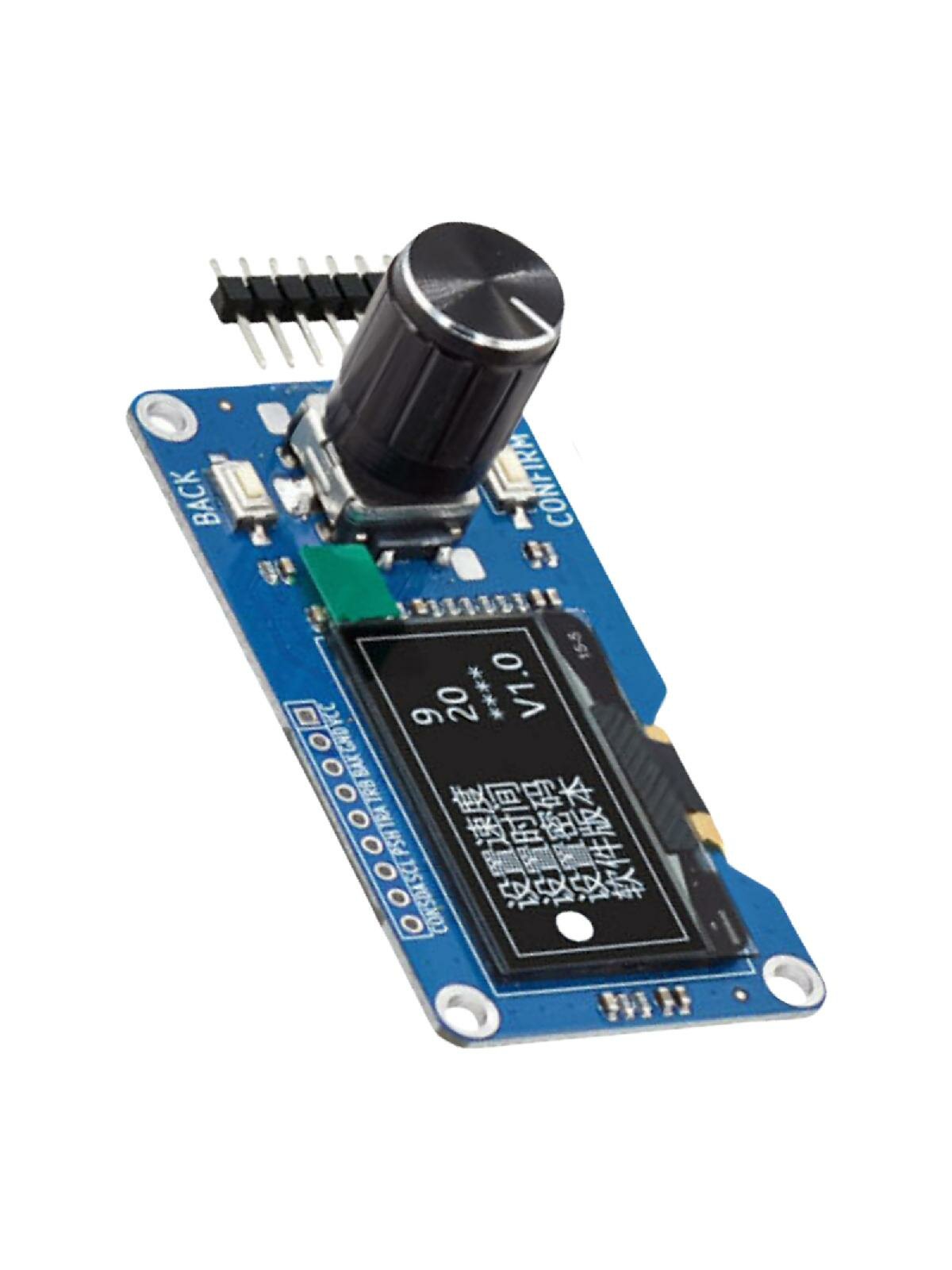 1,3-дюймовый OLED-экран с интерфейсом IIC и комбинированный модуль кодирования EC11