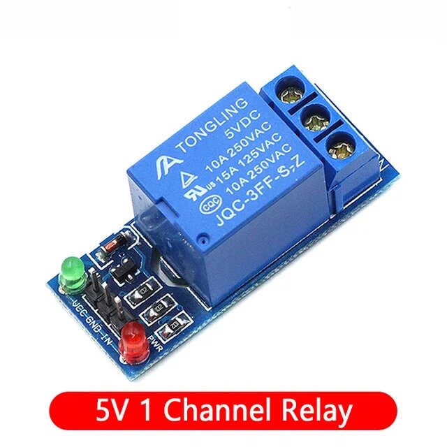 Релейный модуль Arduino 5V 12V 1-8 каналов с оптроном 5V 1 channel relay