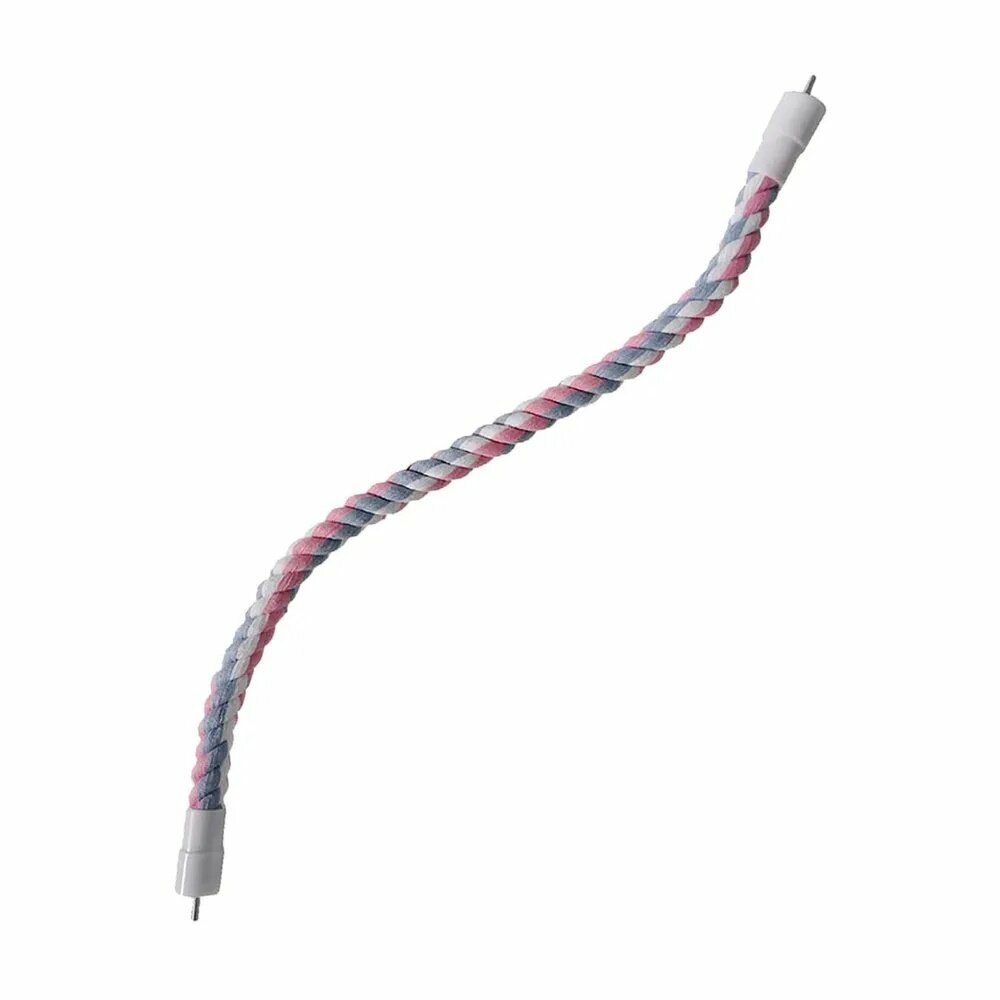 Гибкая хлопковая жердочка-канат для попугаев, игрушка для лазания и тренировок в клетке