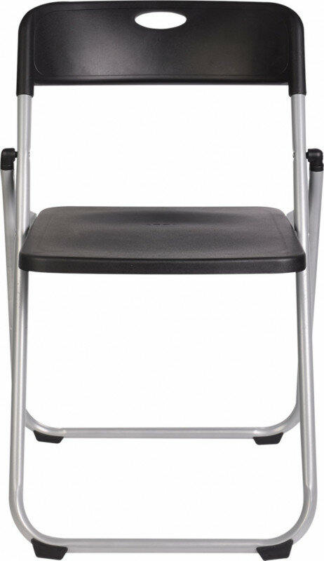 Стул складной 38х38х75 см, черный, максимальная нагрузка до 100 кг
