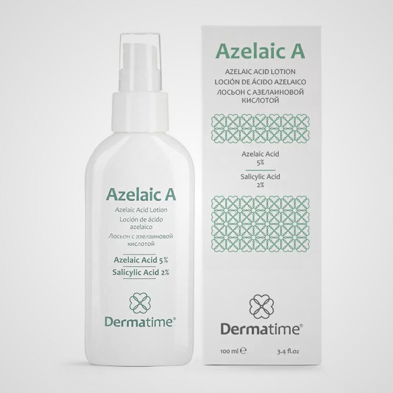 Лосьон с азелаиновой кислотой 100 мл DERMATIME AZELAIC A Azelaic Acid Lotion Лосьон 100 мл