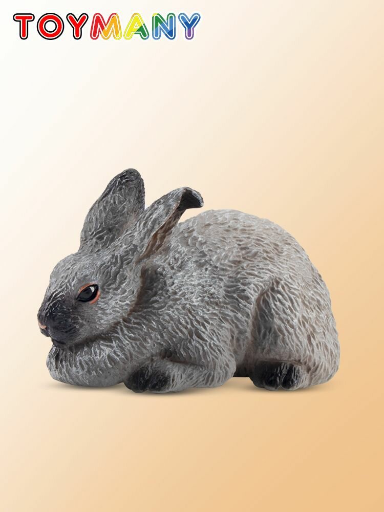 Toymany животное фигурка, Серебряное Шампанское С Кроликом, детский подарок и коллекция фигурка кролика детский подарок коллекционная фигурка