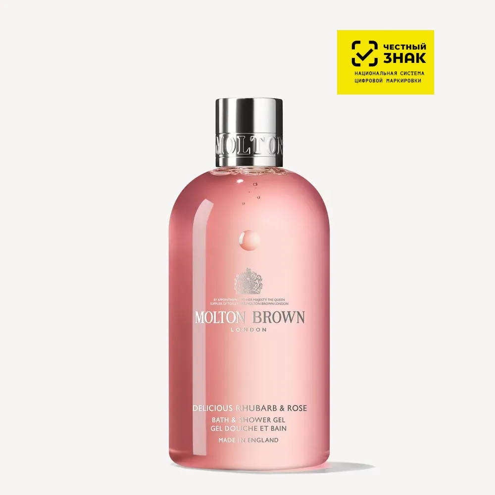 Гель для душа Molton Brown Rhubarb & Rose 300 мл.