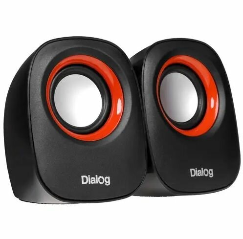 Колонки 2.0 Dialog AC-06UP (AC-06UP) черные - 6 Вт, питание - USB порт