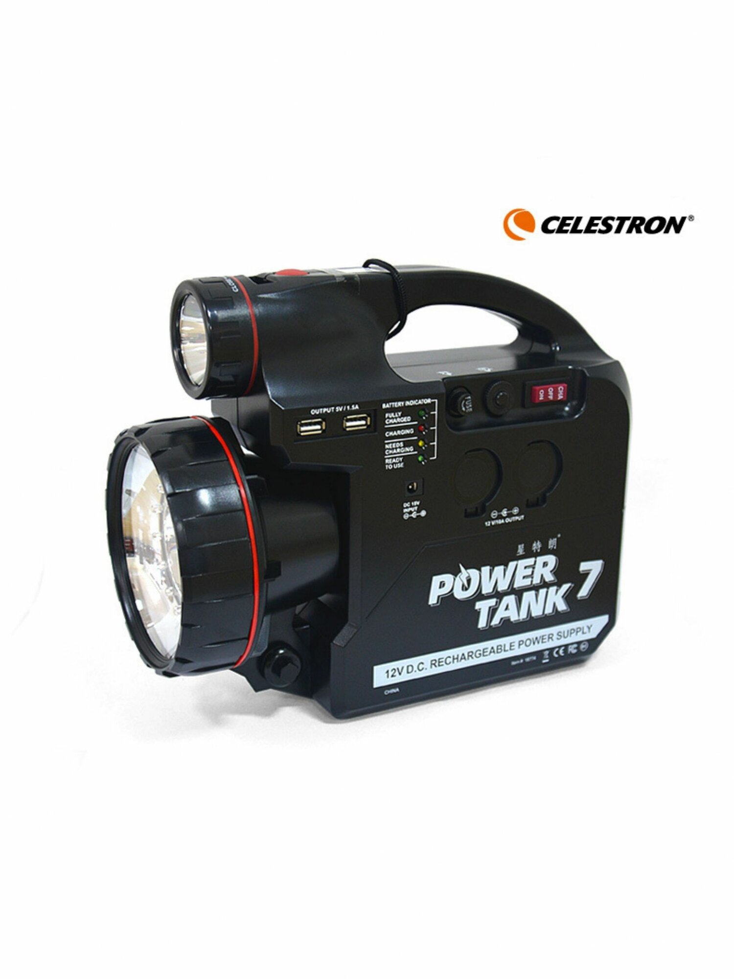 Многофункциональный мобильный источник питания Celestron 12v/7A для наружного освещения