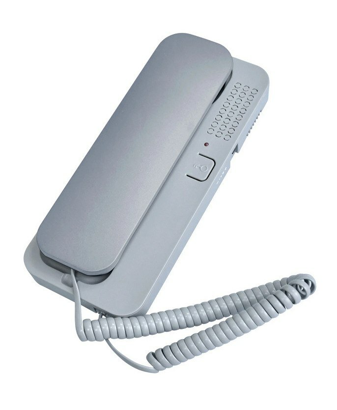 Трубка домофона WARTE "AT-01", координатная, регулировка громкости, цвет серый