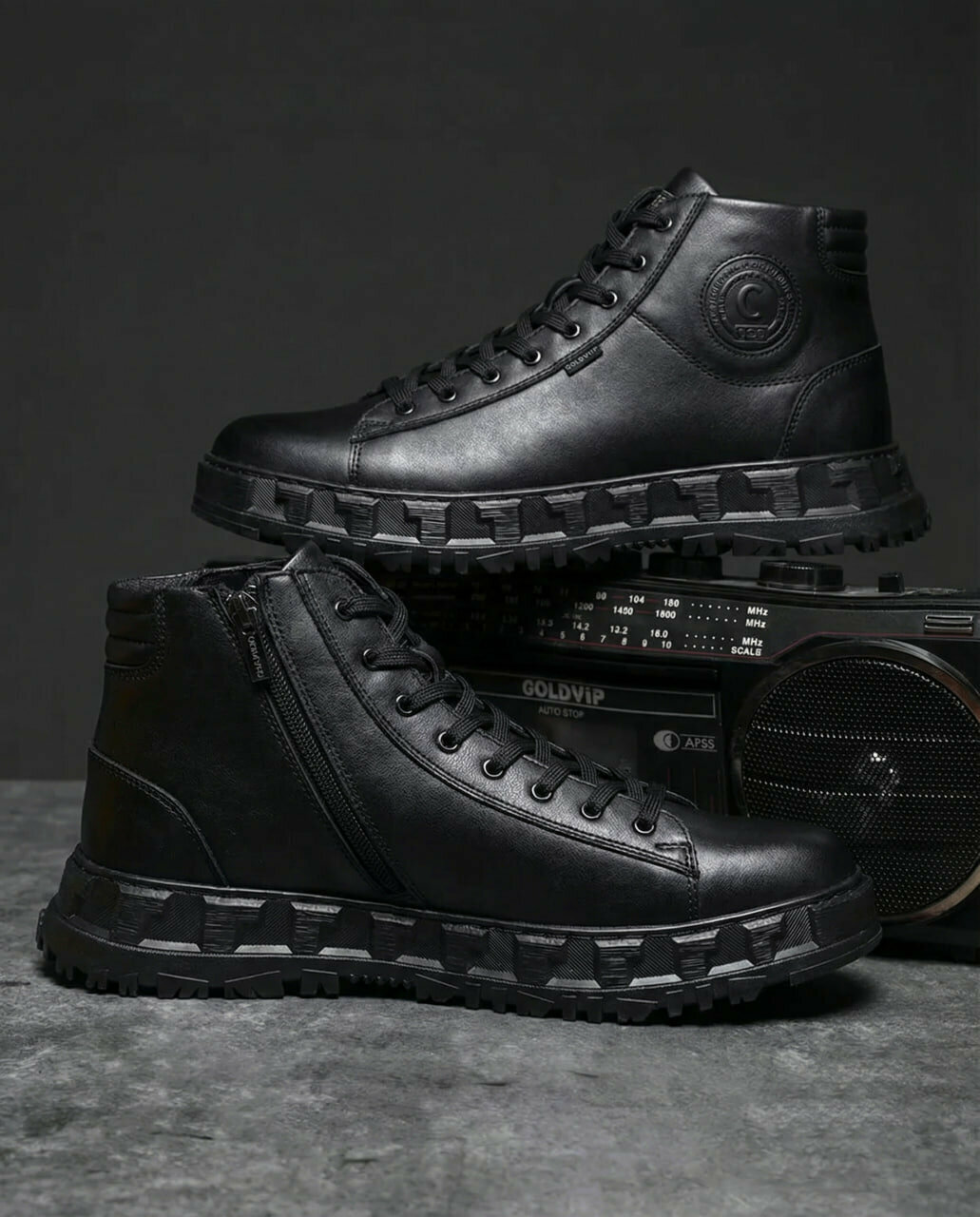 Ботинки натуральная кожа