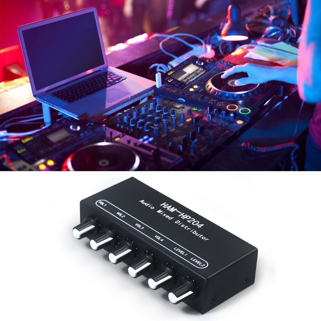 Стереомикшер HP204