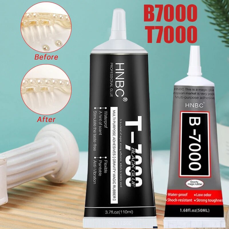 Клей B7000 T7000 Прозрачный Для Ремонта Телефонов, Универсальный Для Стекла И Пластика