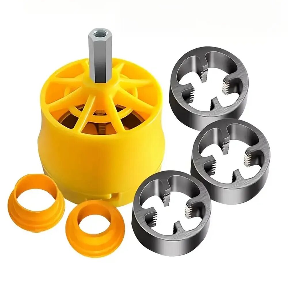 Пластиковая Трубная Резьбонарезная Головка, Электрическая PVC/NPT, Домашний Портативный Инструмент Для Нарезки Резьбы