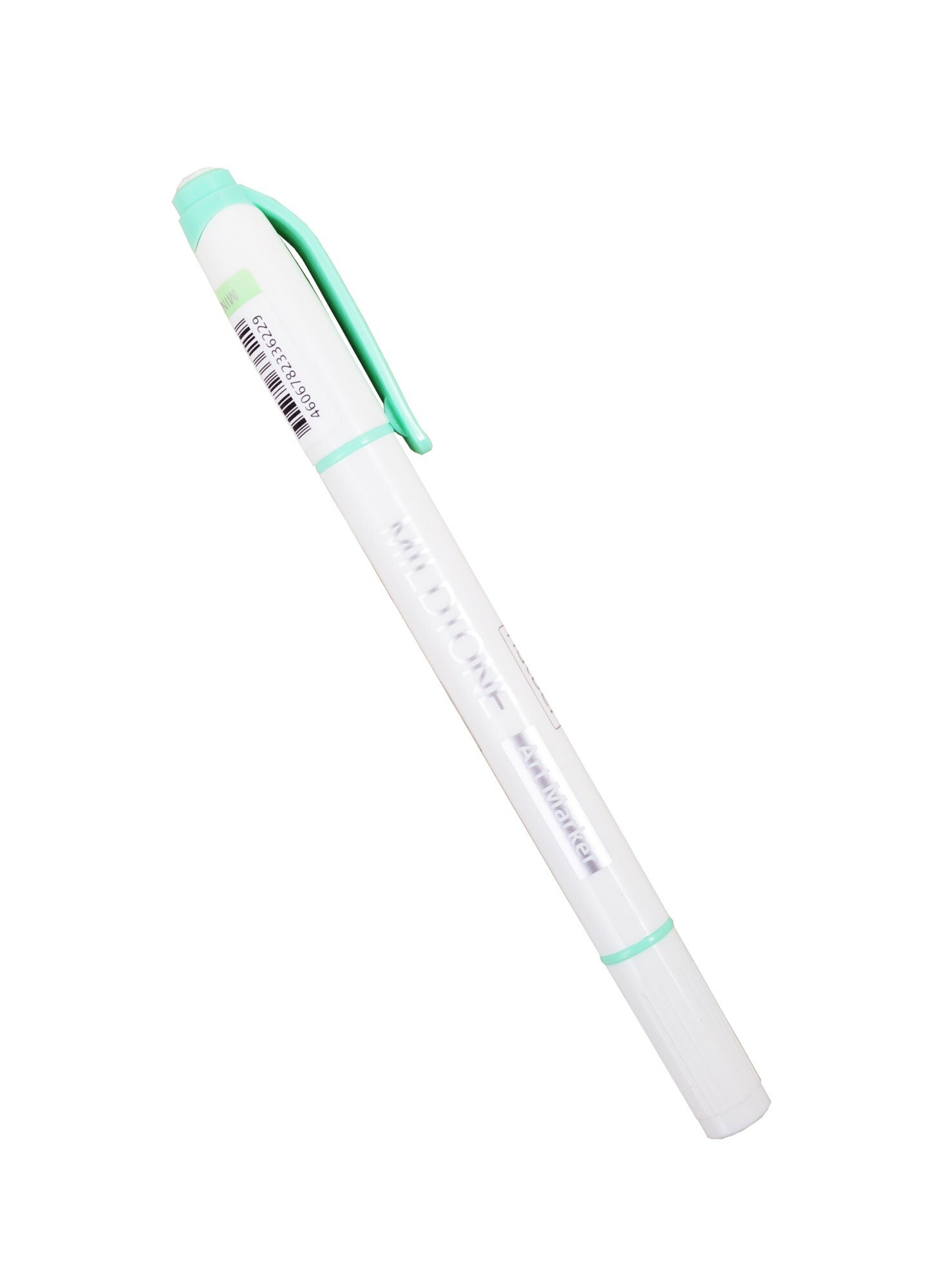 Текстовыделитель Hatber, Mildtone Pastel, двухсторонний мятный