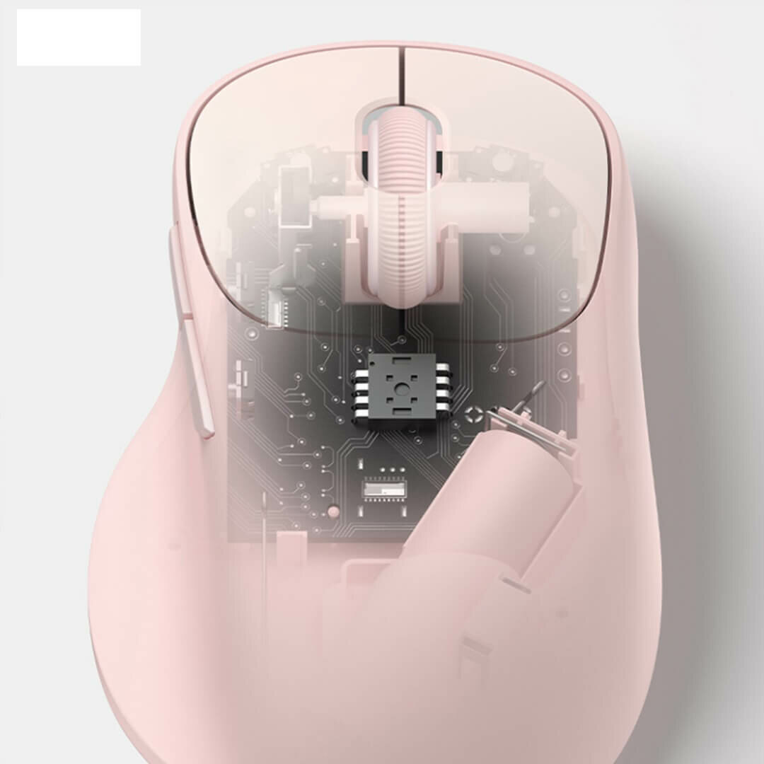 Беспроводная мышь Xiaomi Wireless Mouse 3 Colorful Comfort Edition XMWXSB03EYM (Pink)
