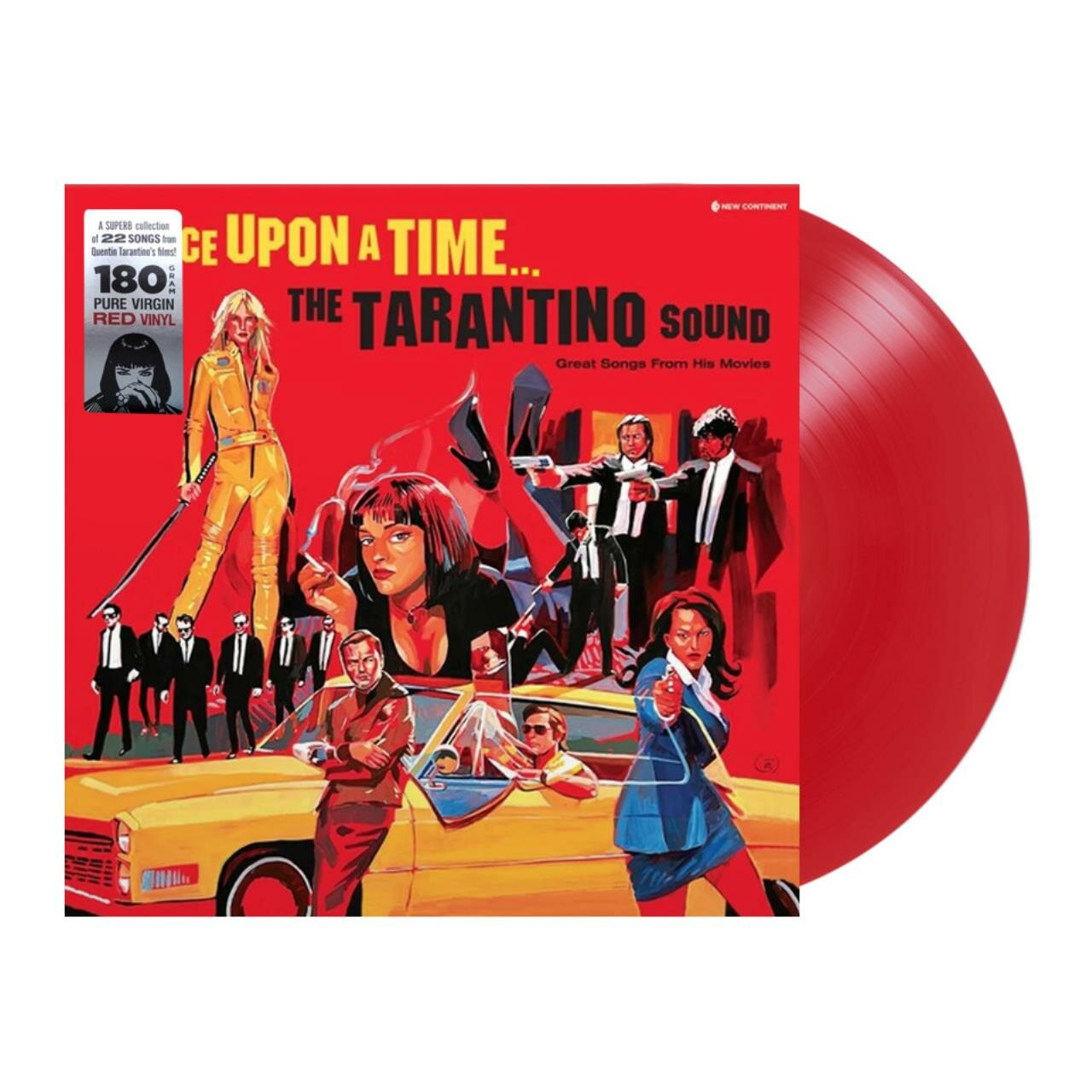 Виниловая пластинка V/A - Once Upon A Time. The Tarantino Sound (Great Songs From His Movies) (Red)