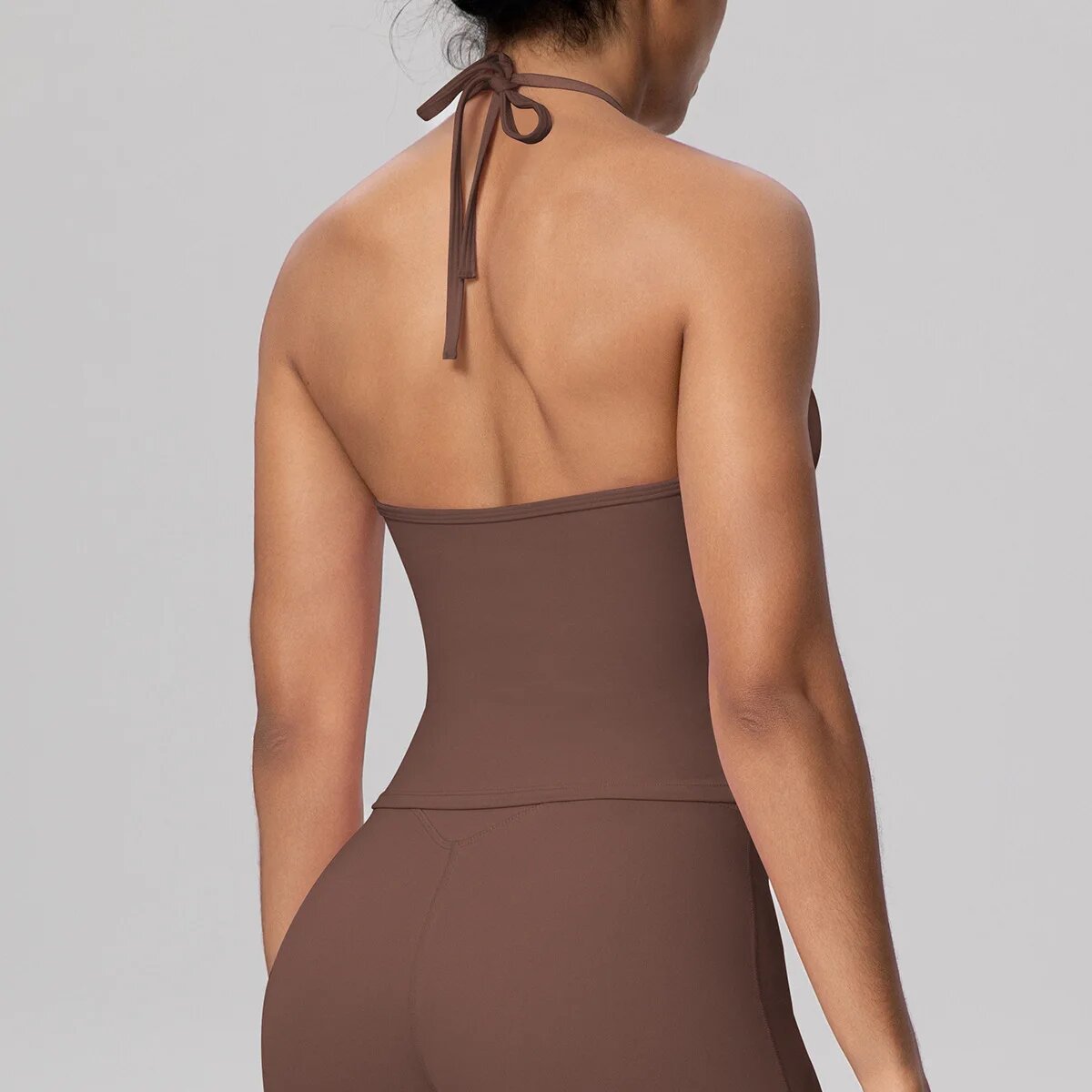 Женский спортивный бюстгальтер Mikoti для йоги XL, Chestnut Color