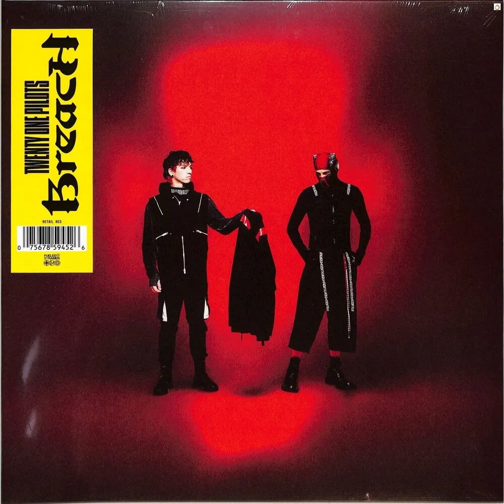 Виниловая пластинка Twenty One Pilots - BREACH (2025) Импорт, 1 LP, Indie Rock, Зарубежный арт-рок, прогрессив-рок