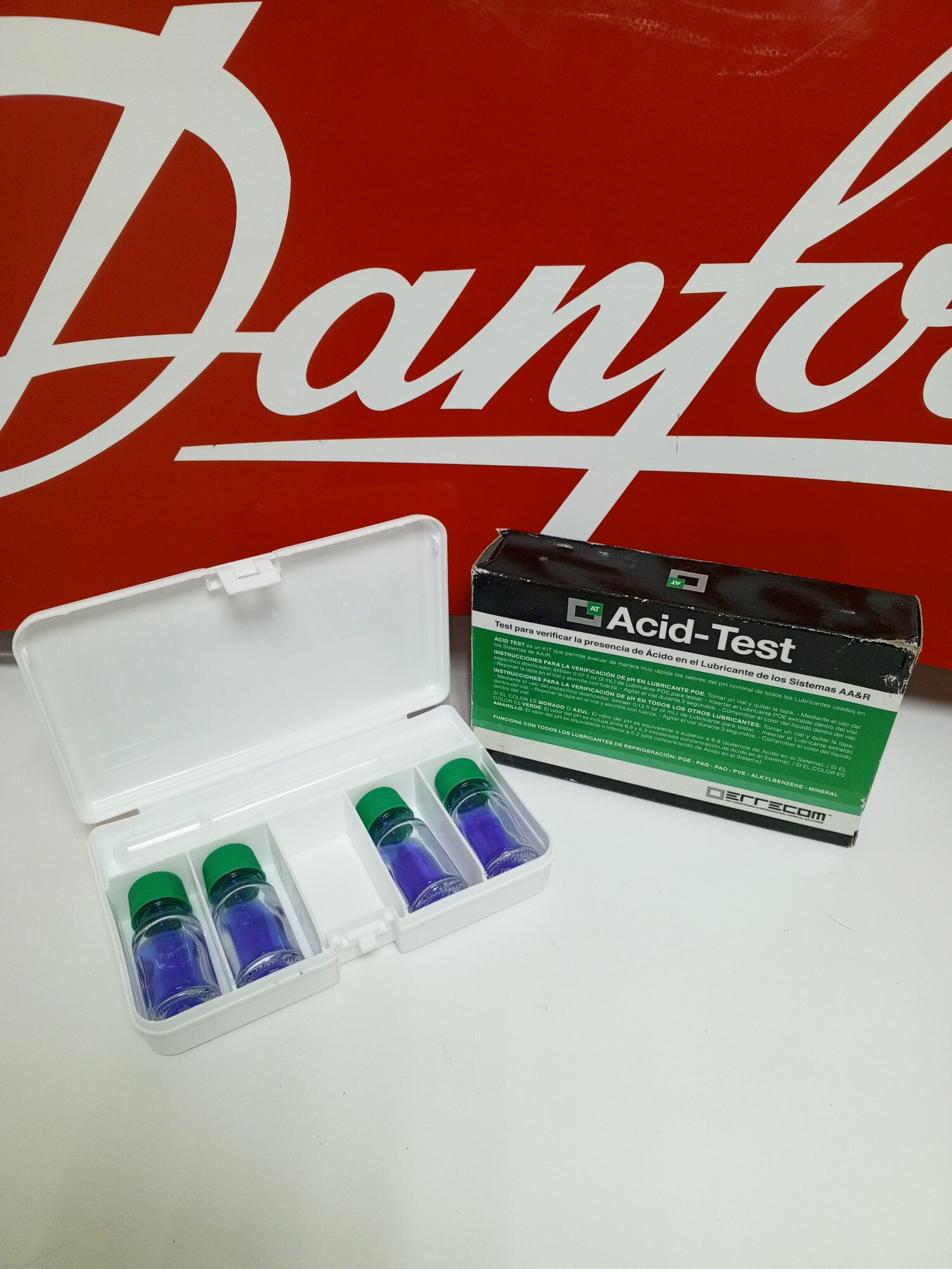 Errecom ACID-TEST тест на определение уровня кислотности В масле