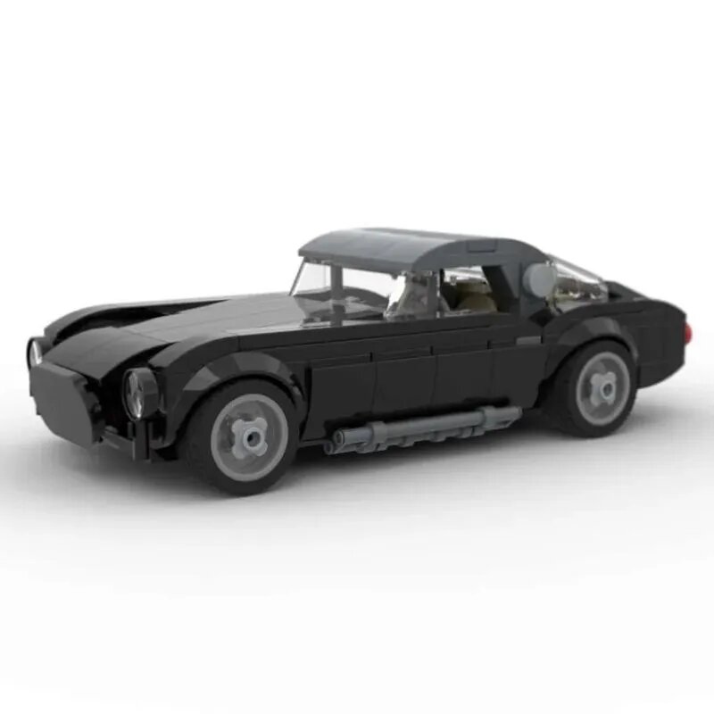 MOC Городская техника Конструктор гоночный автомобиль из пластика для детей 7-9 лет