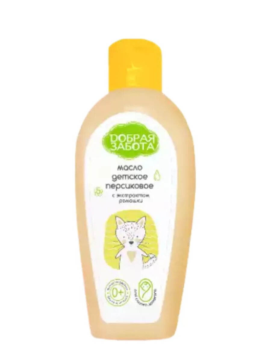 Добрая забота Масло детское, для детей с рождения, масло, пе