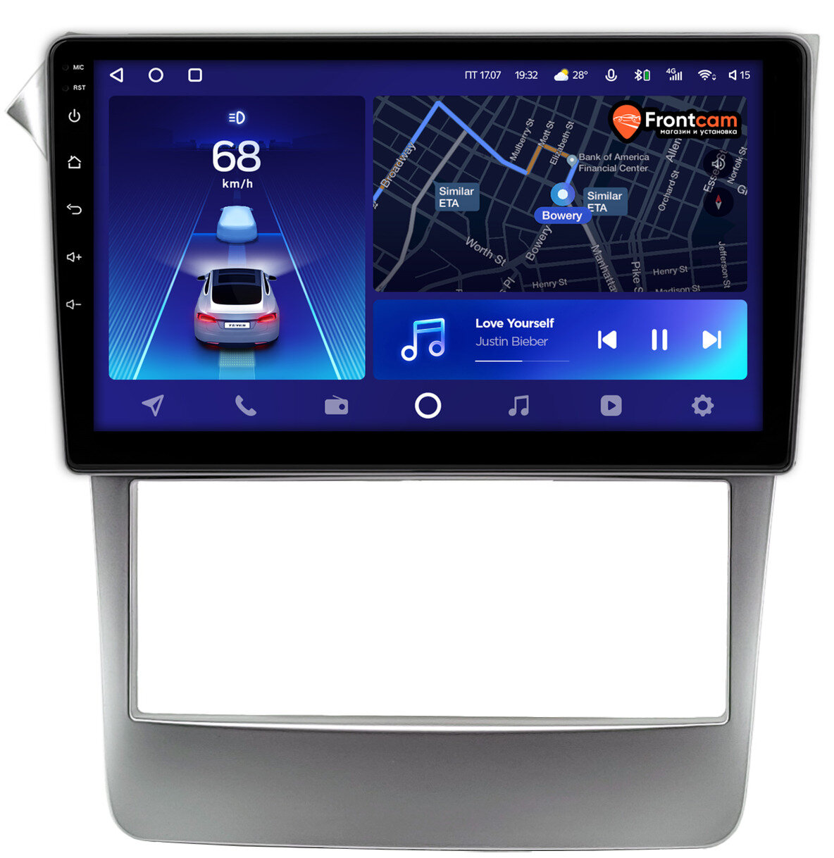 Штатная магнитола Daewoo Nexia 2008-2016 Teyes CC2 PLUS 6/128 9" RM-9-2132 Android 10 (4G-SIM, DSP, QLed)