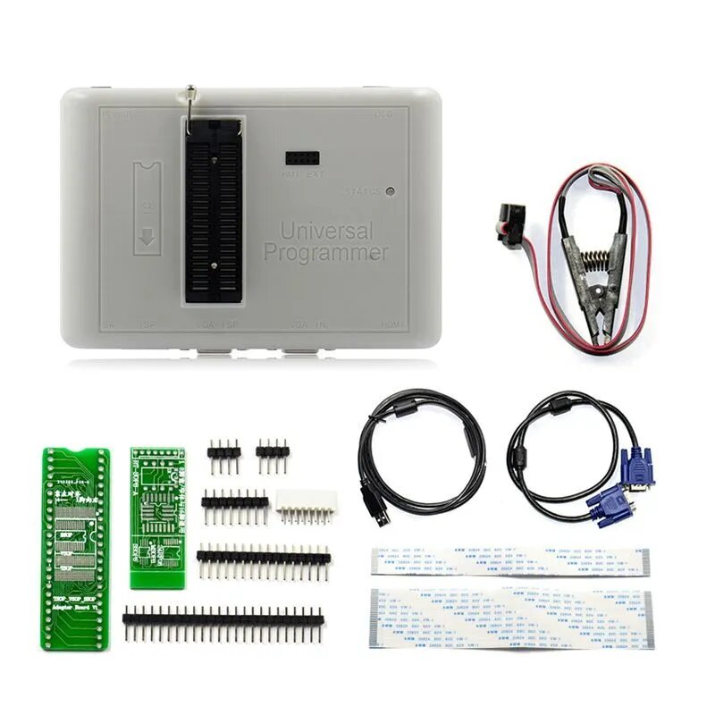 Программатор RT809H EMMC-Nand FLASH С Адаптерами BGA48 TSOP48 - Высокоточное Устройство Для Программирования.
