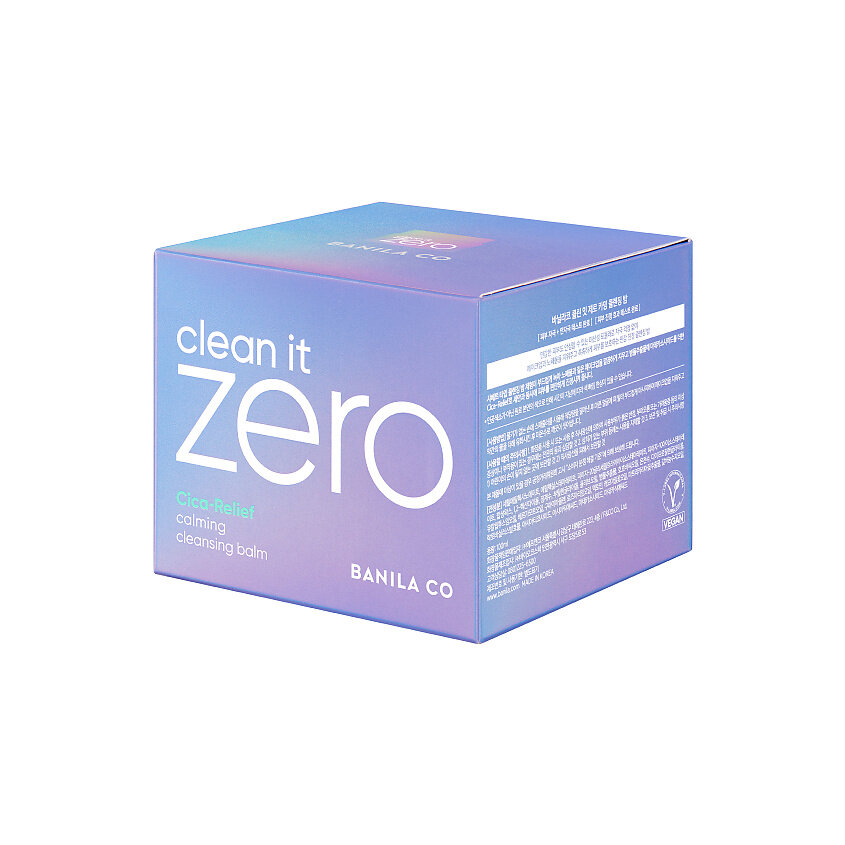 BANILA CO Бальзам для лица очищающий успокаивающий Clean It Zero Calming Cleansing Balm Cica - Relief, 100 мл