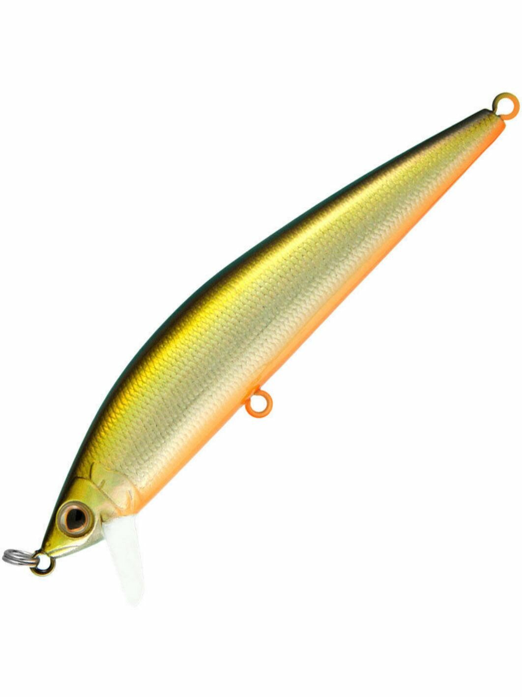 Воблер Минноу Strike Pro Euro Minnow 90, 90 мм, 11,2 гр, Заглубление 0,6 м-1,2 м , Плавающий, цвет 612T Natural Shad Silver