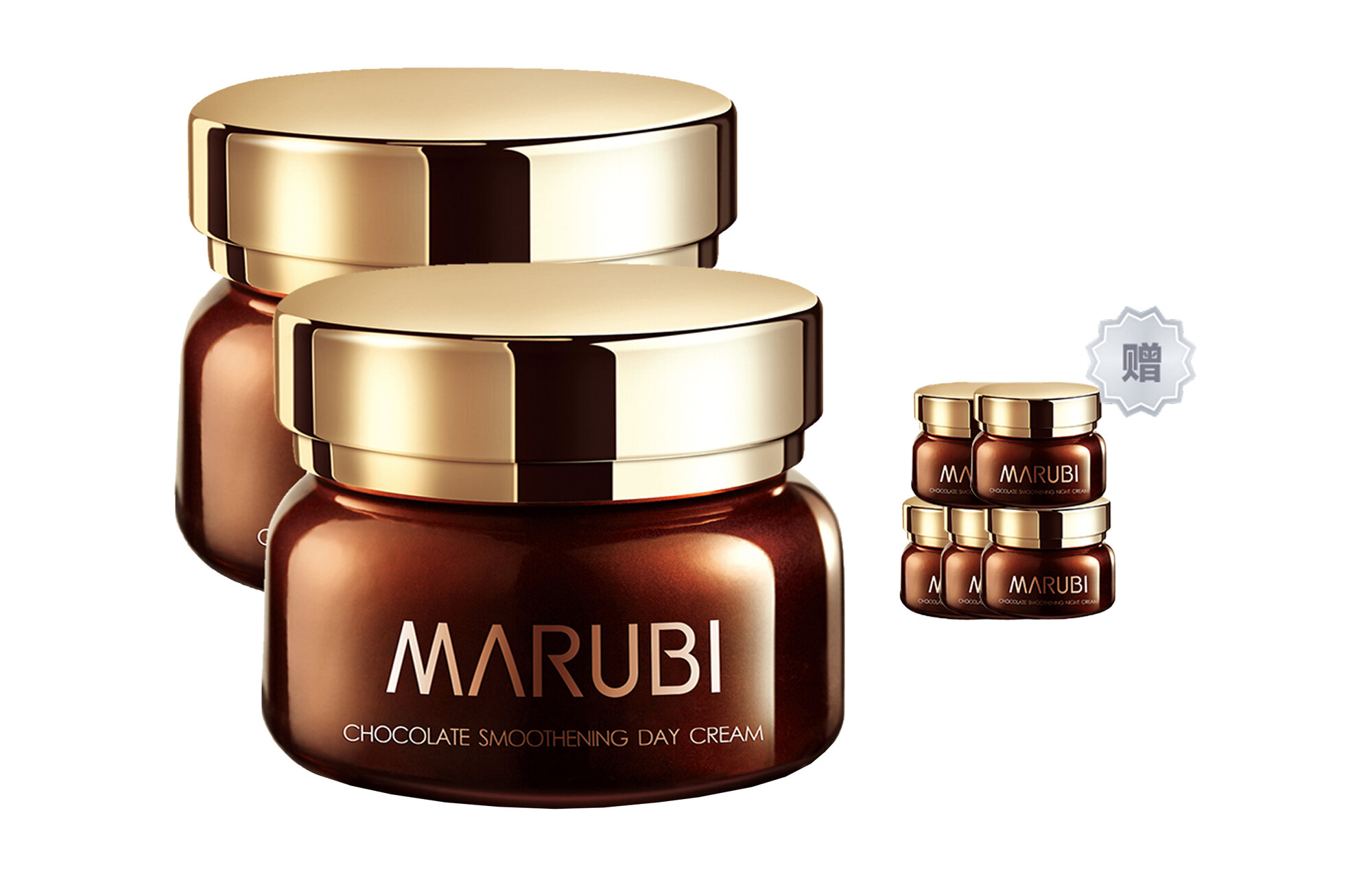 Укрепляющий крем против морщин унисекс MARUBI, увлажнение, Day Cream 50g*2