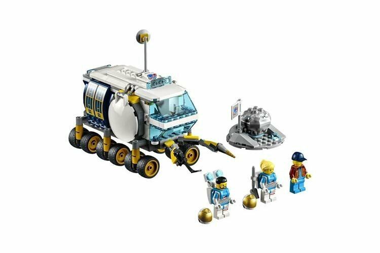 Конструктор унисекс LEGO City Lunar Rover 60348, City Collection