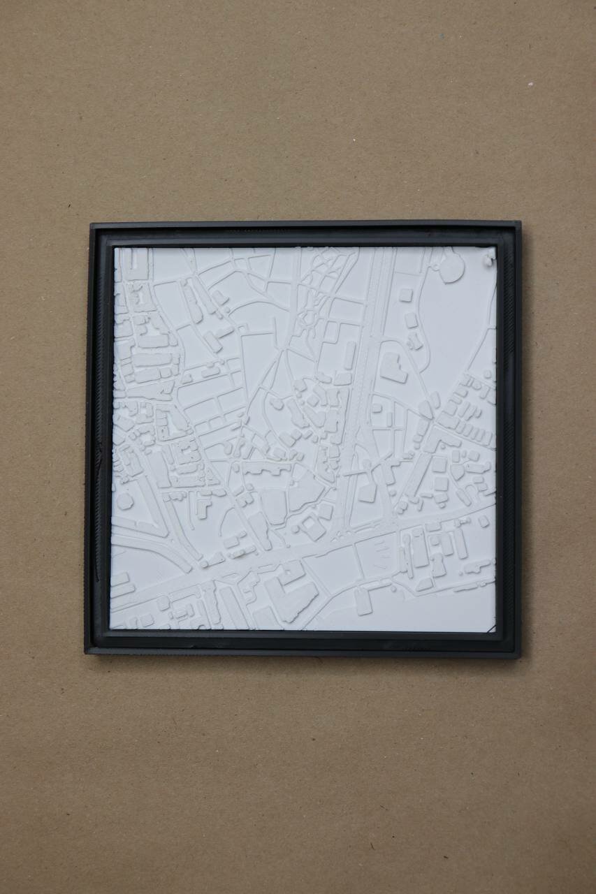 3D Картина настенная Стамбул Бешикташ настенная 12х12см белая