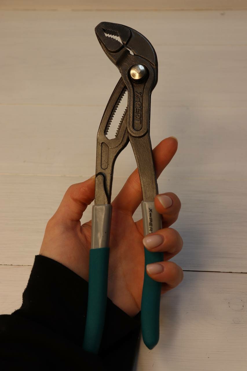 Клещи переставные попугаи 10" 250мм с фиксатором