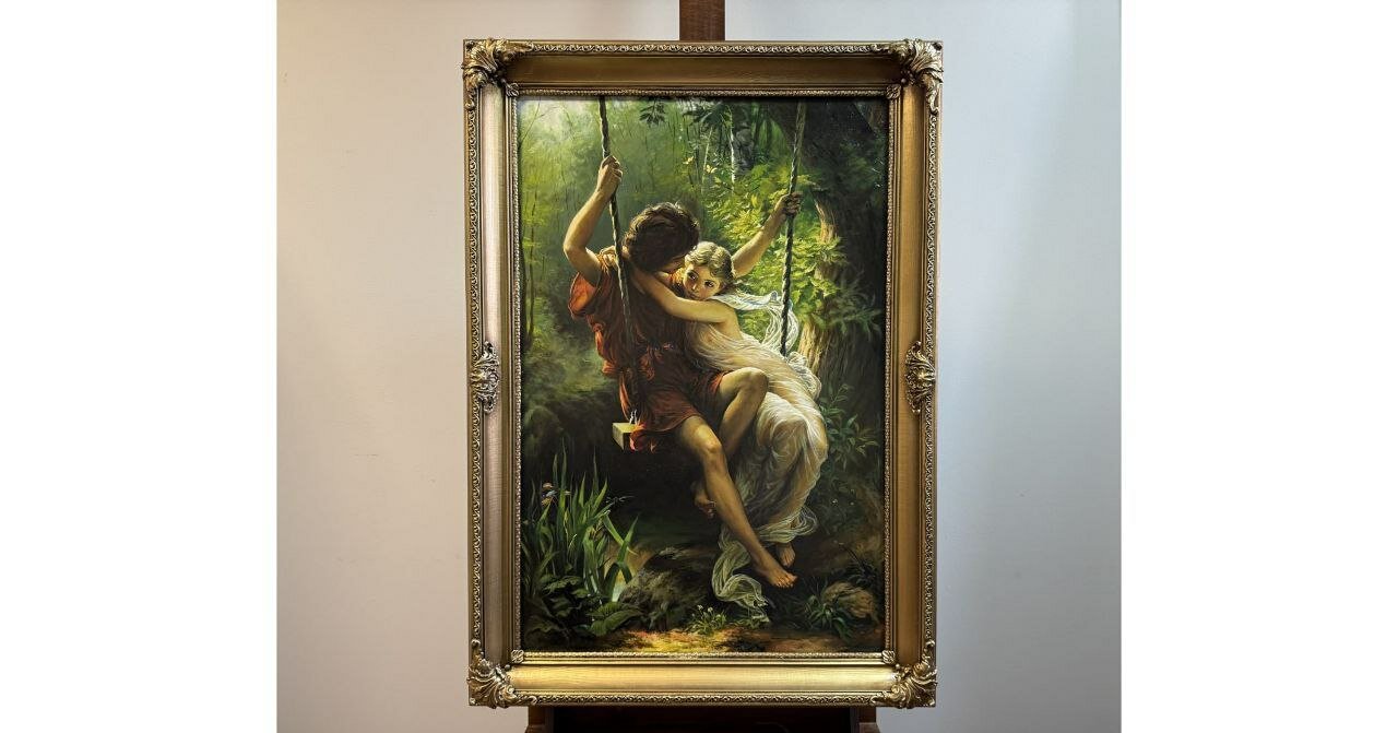 Пьер Котт "Весна" 90х60 см