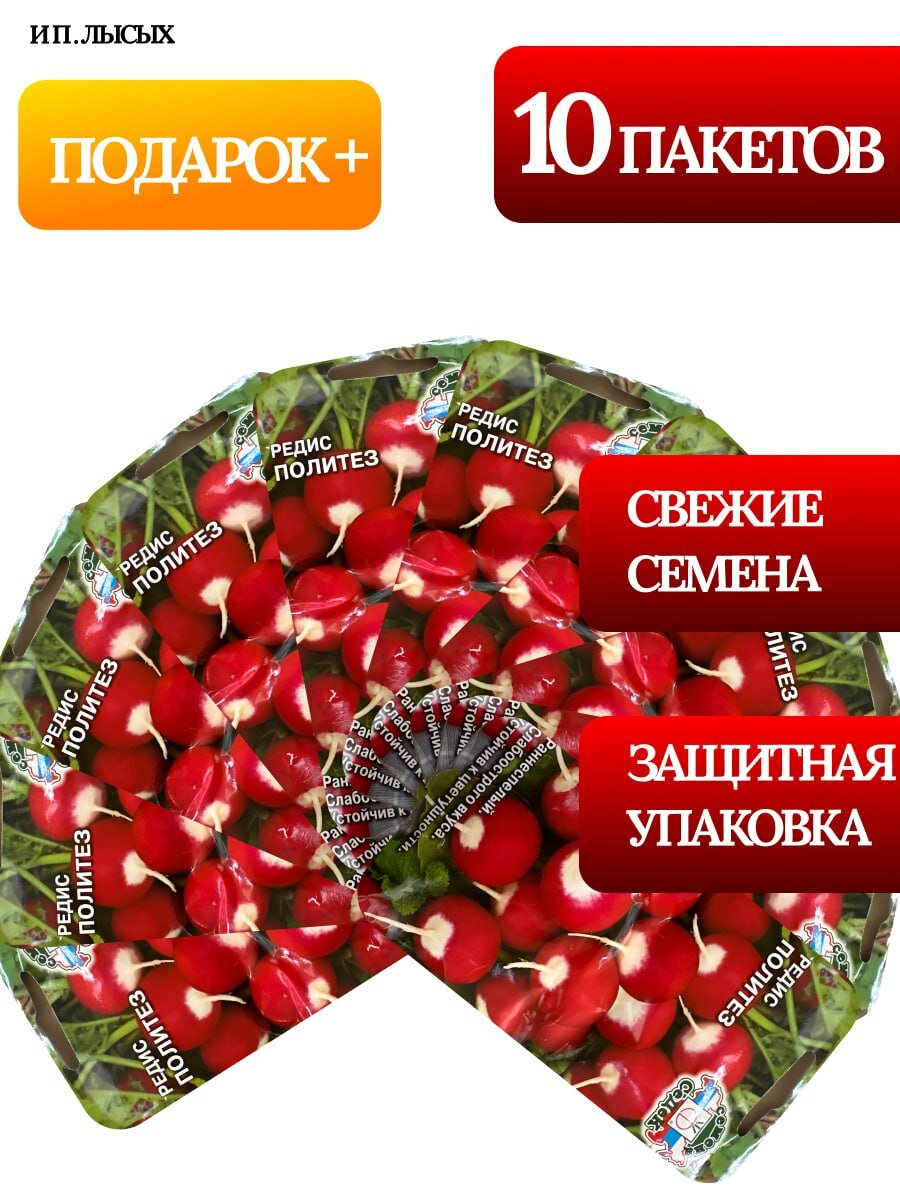 Семена Редис "Политез"