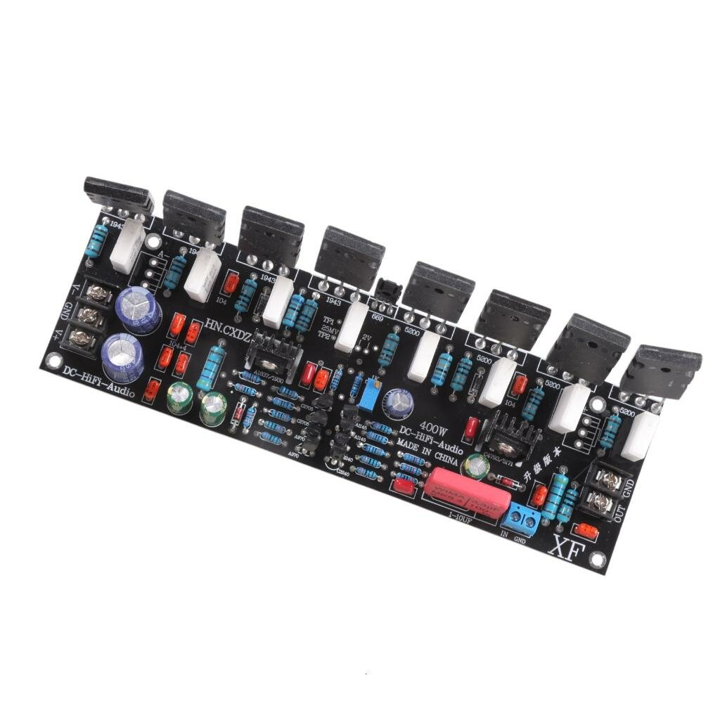 Высокопроизводительный 400W моно усилитель с выходным каскадом A1943 C5200 для домашнего и студийного использования