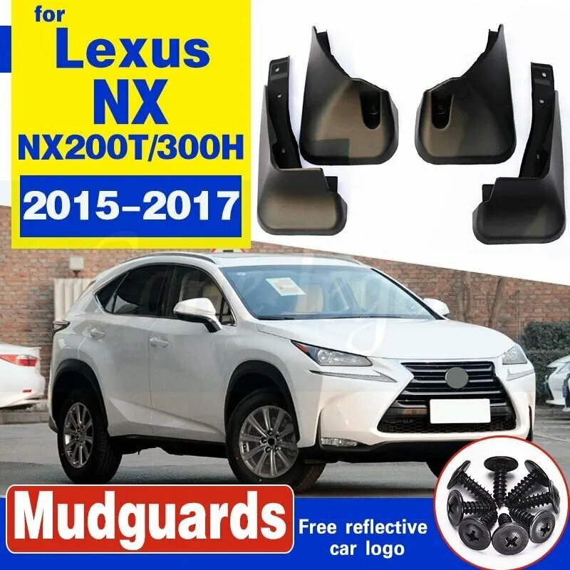Крыло для автомобиля, арт. Lexus NX NX200T NX300H 2015 2016 2017 передние и задние брызговики крыло