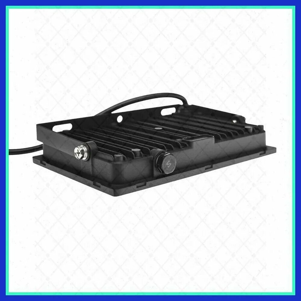 Прожектор светодиодный уличный 100ВТ старт влагозащищенный, белый свет