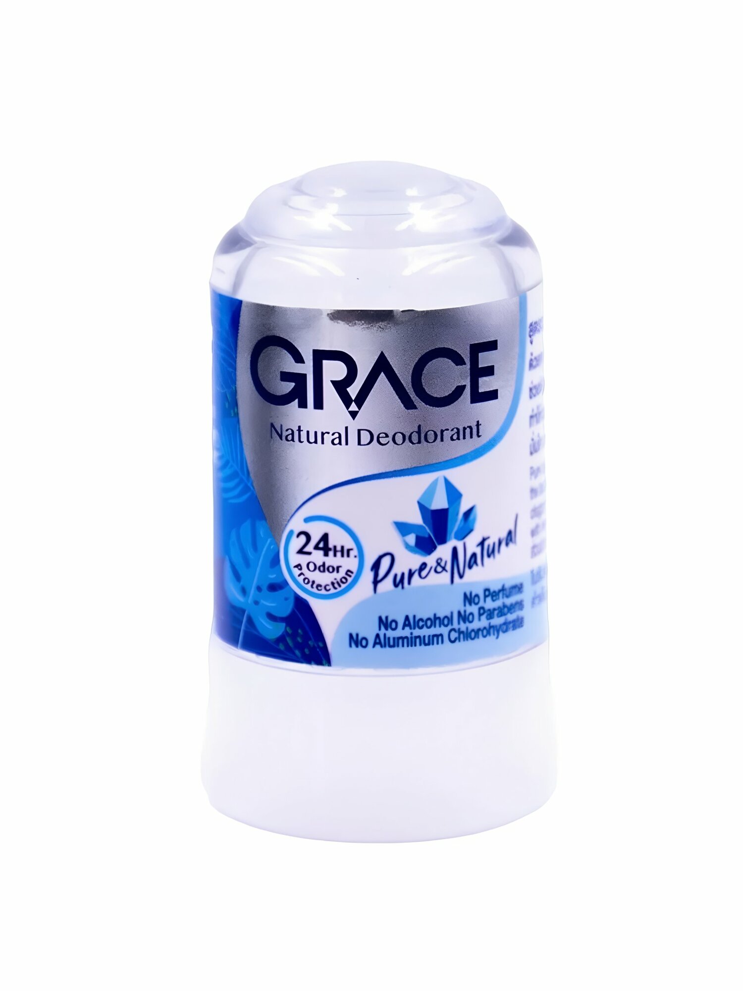 Дезодорант кристаллический Grace, Натуральный, для женщин, стик, 70 г