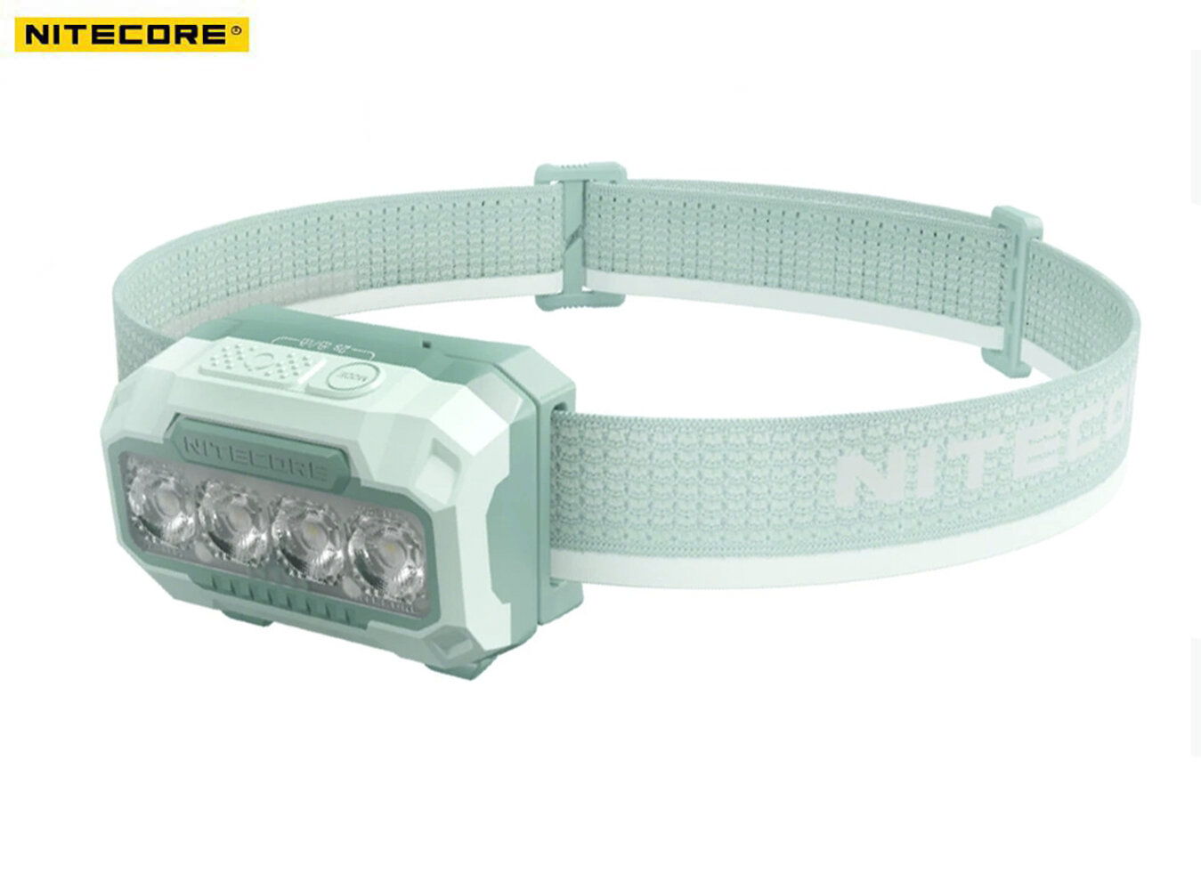 Фонарь Nitecore HA23 UHE Green, 3 x АА, 132 метра, 600 люмен