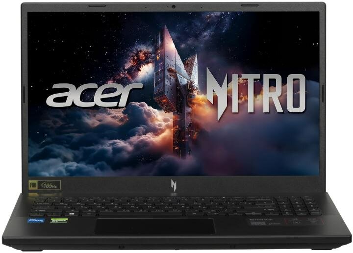 NH. QZ7CD.009 15.6" Acer Nitro V 15 ANV15-52-55H0 черный [англ/рус, IPS, Core 5 210H,16ГБ, SSD 512ГБ,5050, 8ГБ, без ОС]