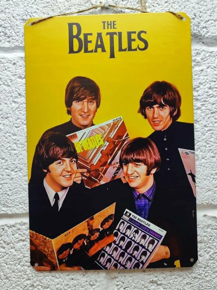 Постер "The Beatles", 30 см х 20 см