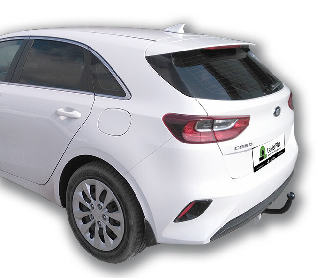 Фаркоп(прицепное) Лидер-Плюс для KIA CEED (хэтчбек) 2018- (паспорт и сертификат в комплекте)(без электрики)K130-A