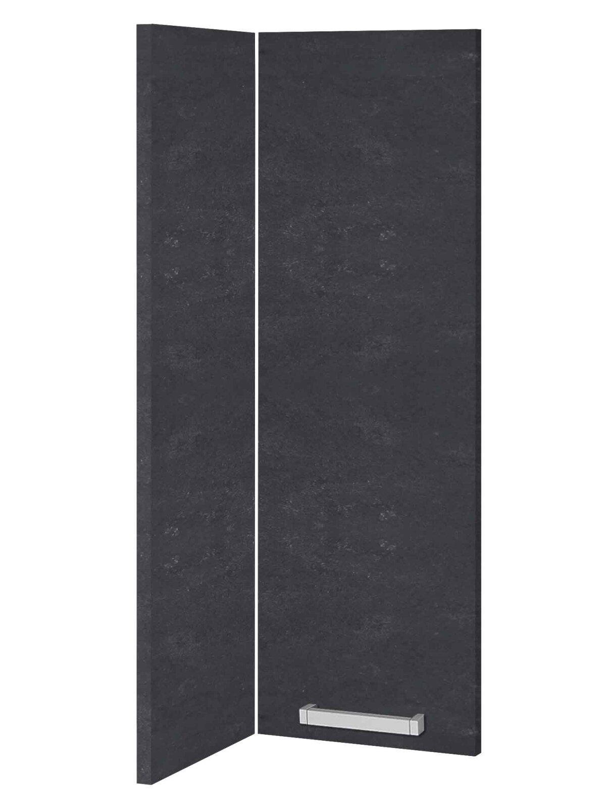 Кухонный фасад Ф-228 бетон графит (Бетон) Huge Mebel. Ширина 560 Высота 916. Кухонные фасады