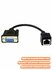Адаптер RJ45–RS232, M